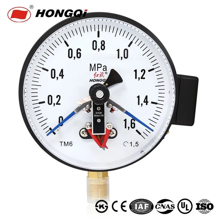 150mm Radial Direction Pressure Gauge With Aviation Plug Manufacturers ...
